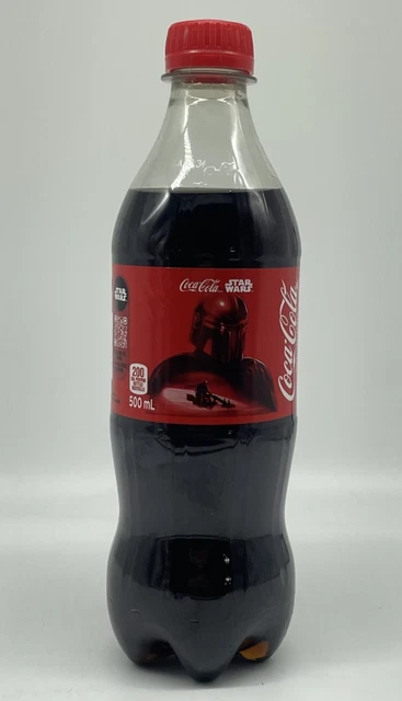 2025 COCA-COLA ORIGINAL MANDALORIAN 500ml Bottle Star Wars Limited ...