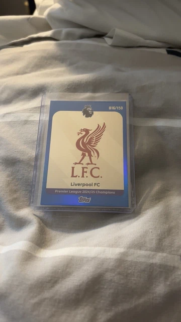 TOPPS PREMIER LEAGUE 2025/26 Liverpool Badge /150 £9.27 - PicClick UK