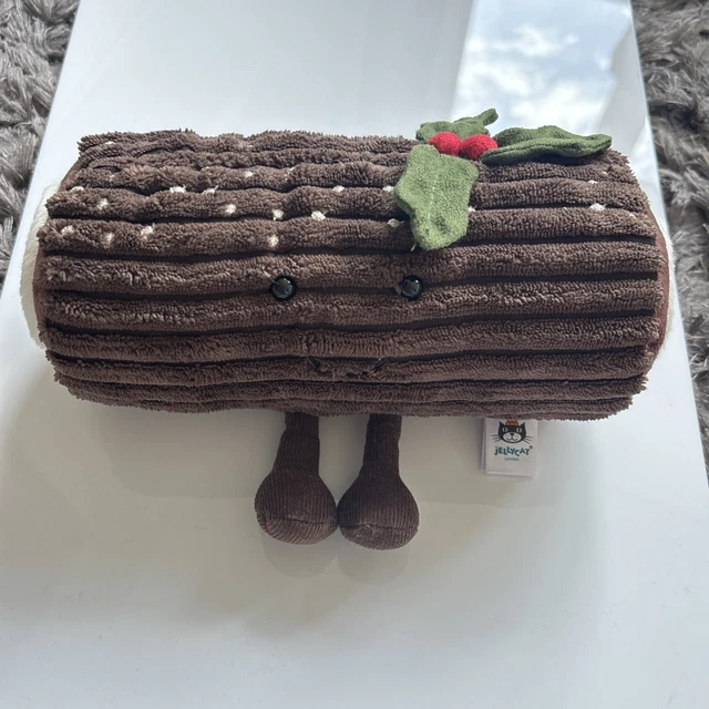 JELLYCAT AMUSEABLES YULE Log, RETIRED, Brand New, Great Condition £47. ...