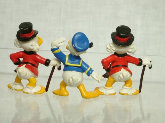 3 X WALT Disney Comic Figur Donald Duck Dagobert Bully W.Germay Handbemalt EUR 30,00 - PicClick DE
