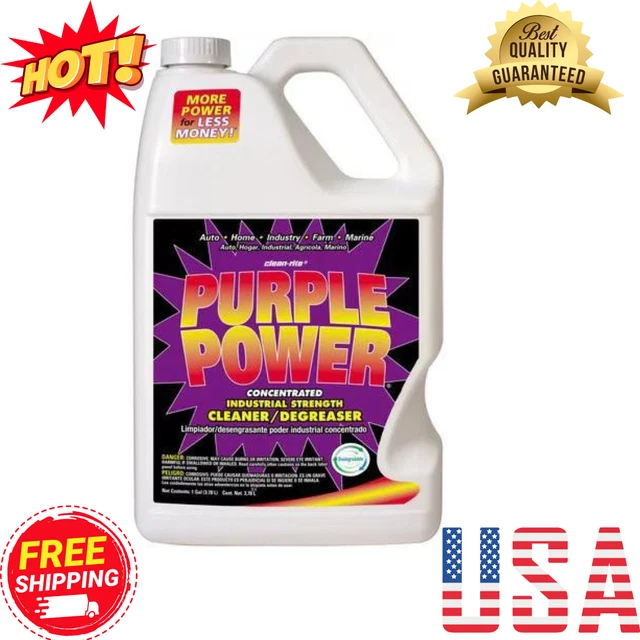 PURPLE POWER CONCENTRATE powerfull Cleaner/Degreaser, 1 Gallon Fast ...