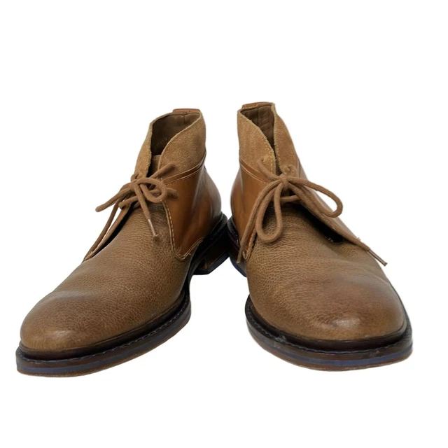 COLE HAAN - Light Brown Leather Suede Men's Boots £95.36 - PicClick UK