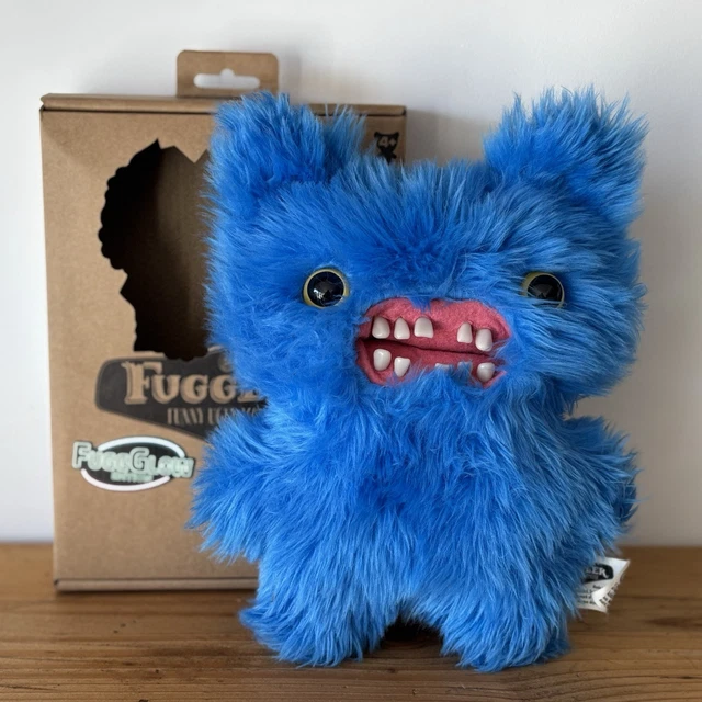 FUGGLER - SCREECH - FuggGlow - Blue Fur - Rare HTF - Boxed £29.75 ...