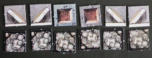 HEROQUEST TUILE RETOUR SORCIER x12 - tile RETURN WITCHLORD original MB ...