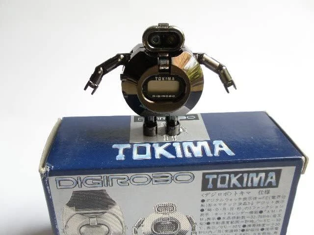 1983 BANDAI DIGIROBO TOKIMA Robot Black Watch Goods JP. $237.00 - PicClick