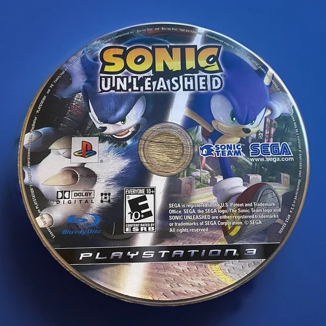SONIC UNLEASHED (SONY PlayStation 2 PS2) Guarantee TESTED WORKING Disc ...