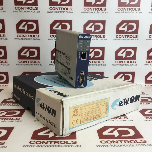 EWON 500 | EWON | Serial to Ethernet Gateway 12-24VDC 5W 300mA - New ...