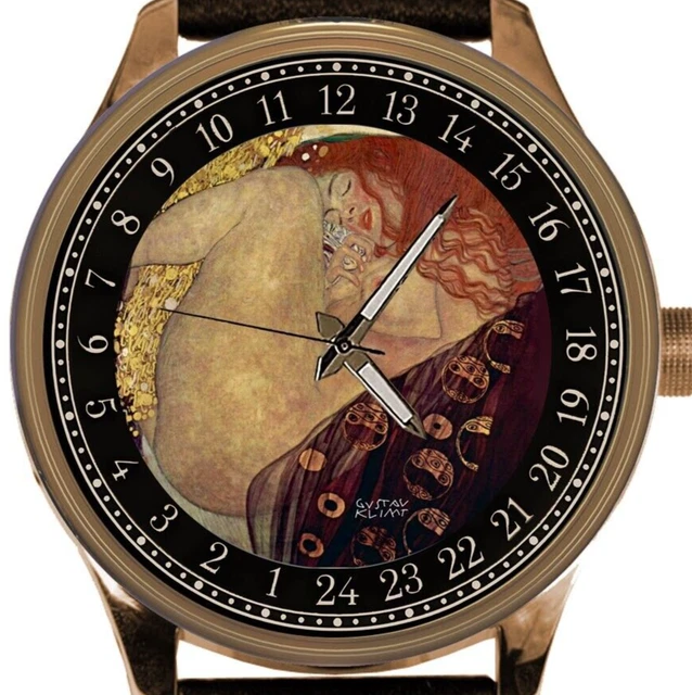 GUSTAV KLIMT &DANAE, 1907" Importante Montre De Collection Pour Hommes ...