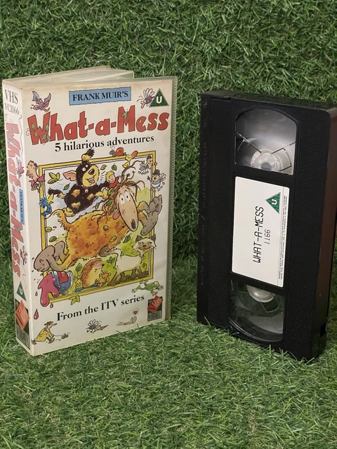 FRANK MUIR'S WHAT A MESS - Animated - PAL VHS Video Tape 1990 5 TALES ...