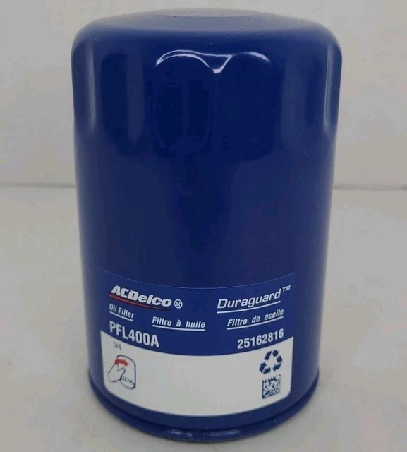 GENUINE AC DELCO PFL400A Engine Oil Filter GM# 25162816 $4.77 - PicClick CA