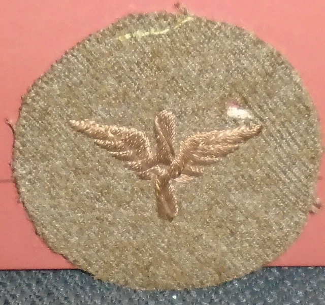 WW1 - U.S. Army Air Force Pfc Patch Sur Laine EUR 25,25 - PicClick FR