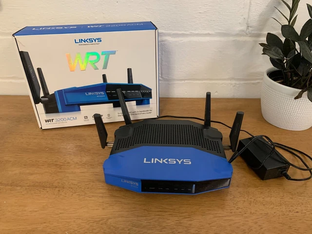 LINKSYS WRT3200ACM AC3200 Dual-Band Gigabit Wi-Fi Router $45.00 - PicClick