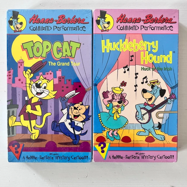 BRAND NEW HANNA-BARBERA Command Performance VHS Lot Top Cat ...