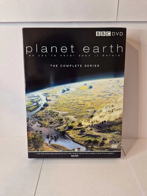 PLANET EARTH COMPLETE Series, Special Edition, 5 disk DVD CD's, Perfect ...