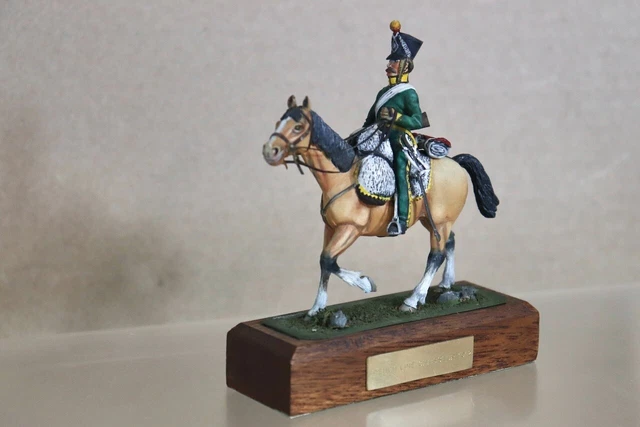 STADDEN LASSET NAPOLEONIC WAR MOUNTED FRENCH LINE CHASSEUR SOLDIER 1812 ...
