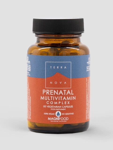 TERRA NOVA PRENATAL Multivitamin for pregnant and breastfeeding women ...