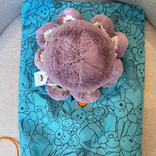 JELLYCAT 23CM MAYA Octopus Plush Super Soft Purple Toy Cuddly Friend ...