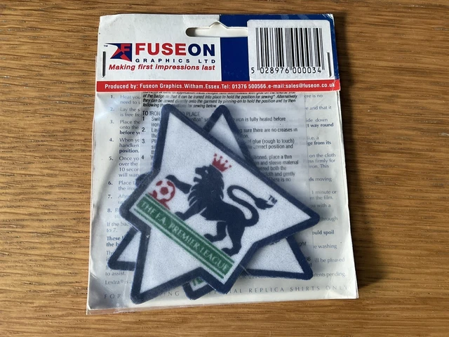 PREMIER LEAGUE 1997-2007 Sleeve Patch Lextra Sew On Shirt Newcastle ...