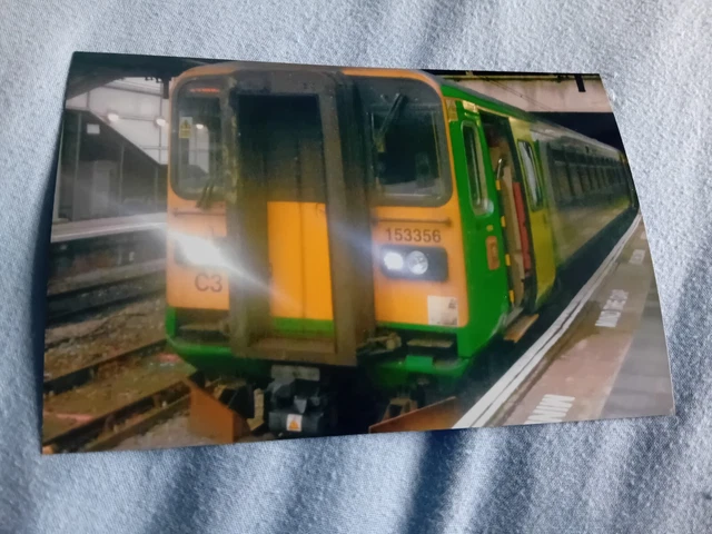 6X4 PHOTO OF West Midlands Railway Class 153-153356 at Birmingham New ...