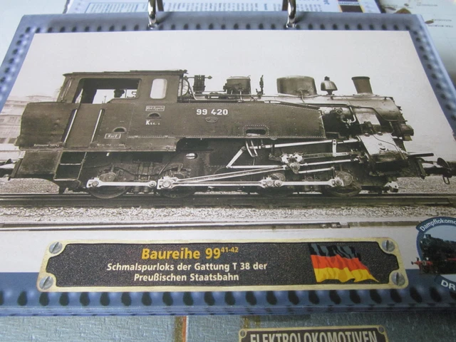 LOCOMOTIVES LOCOMOTIVES À vapeur 549 série 99.41-42 locomotive à voie ...