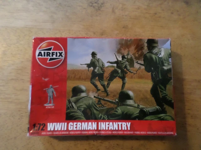 AIRFIX FIGURES WW2 German Infantry 1:72 scale EUR 7,18 - PicClick DE
