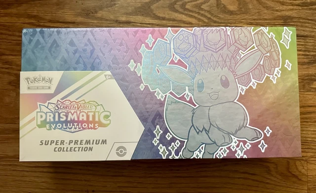 POKÉMON PRISMATIC EVOLUTIONS Super Premium Collection Brand New Sealed ...