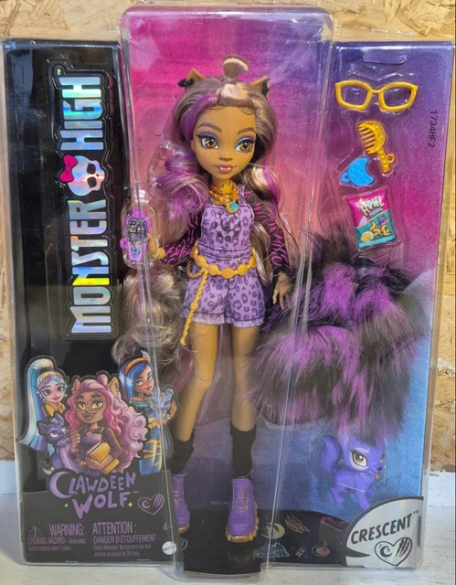 MONSTER HIGH CRESCENT Clawdeen Wolf Doll Set £21.45 - PicClick UK