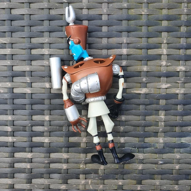 1999 RESAURUS CRASH Bandicoot - Dr N Tropy - Toy Action Figure PS1 ...