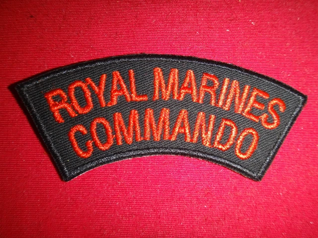 BRITISH ROYAL MARINES COMMANDO Arc Patch £9.36 - PicClick UK