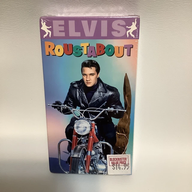 ROUSTABOUT VHS ELVIS Presley, Barbara Stanwyck ; riche ; collection ...