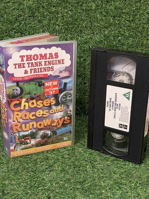 THOMAS THE TANK Engine And Friends Chases, Races And Runaways VHS Video ...