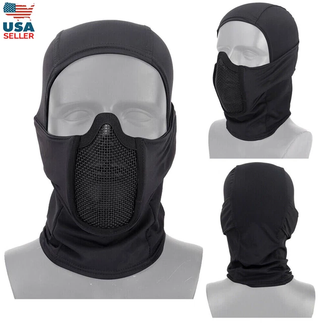 BALACLAVA AIRSOFT PAINTBALL Full Face Mask Tactical Wargame CS ...
