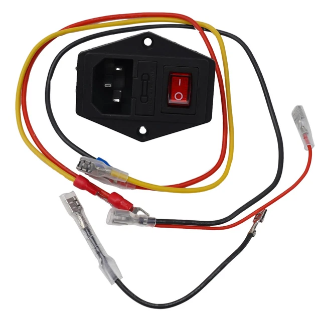 INTERRUPTEUR D'ALIMENTATION AC prise de courant accessoires bouton ... INTERRUPTEUR D'ALIMENTATION AC prise de courant accessoires bouton ...