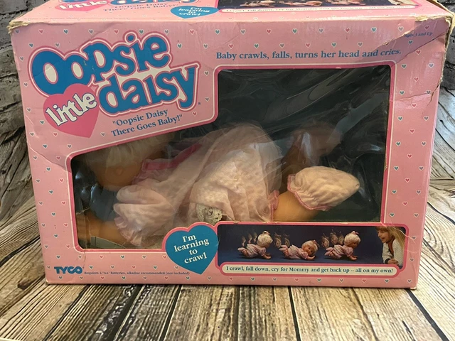 RARE VINTAGE 1991 Tyco Little Oopsie Daisy Doll In Box $9.99 - PicClick