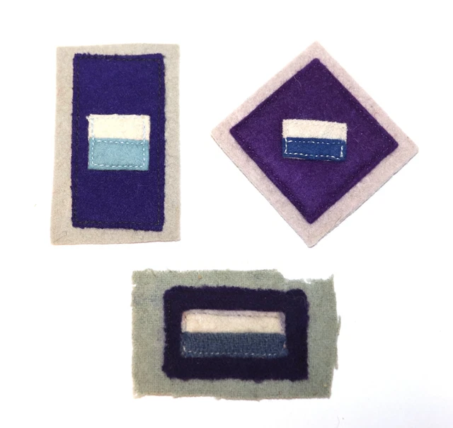 2 DIFFERENT ORIGINAL WW2 Australian Army Unit Colour Patches- 6th Mil ... 2 DIFFERENT ORIGINAL WW2 Australian Army Unit Colour Patches- 6th Mil ...