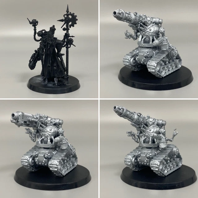 3 KATAPHRON DESTROYERS & Magos Dominus Adeptus Mechanicus Admech ...