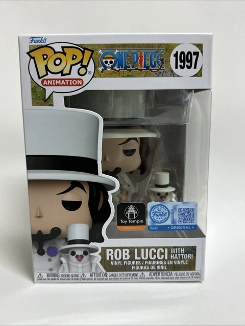 FUNKO POP! ONE Piece - Rob Lucci with Hattori Toy Temple Collectibles ...