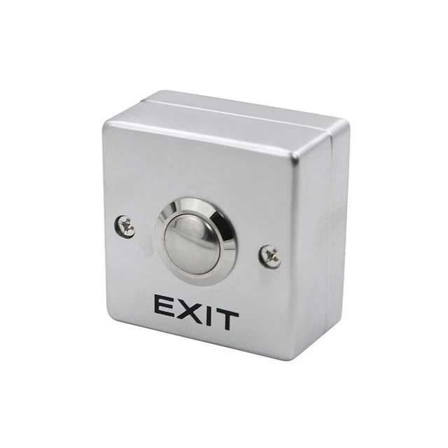 WIRED GATE/DOOR EXIT button / switch zinc alloy $22.00 - PicClick AU