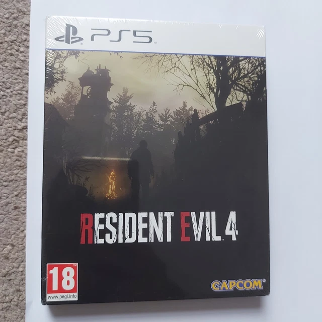 RESIDENT EVIL 4 remake Limited Steelbook Edition - Playstation 5 - New sealed £79.99 - PicClick UK