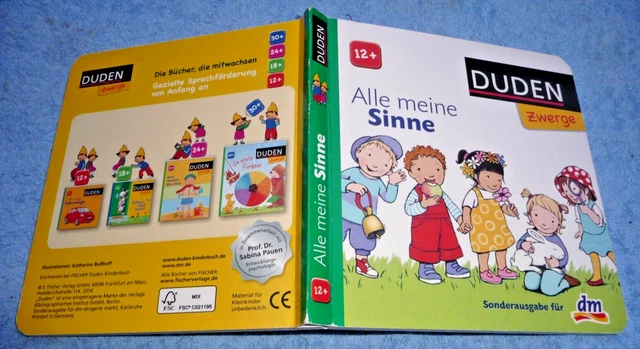 DUDEN ZWERGE ALLE meine Sinne Sonderausgabe ab 12 Monate top Zustand ...