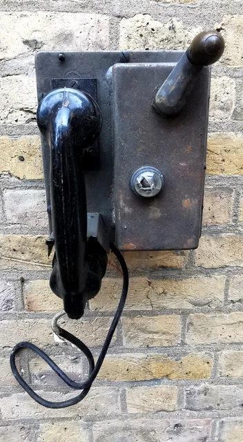 WW2 SHIPS NAVAL Sound Powered Telephone Admiralty Mk XV Wall Hanging ...