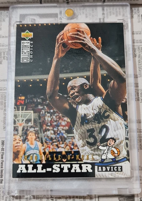 SHAQUILLE ONEAL #197 1996 Collectors Choice Orlando Magic Basketball ...