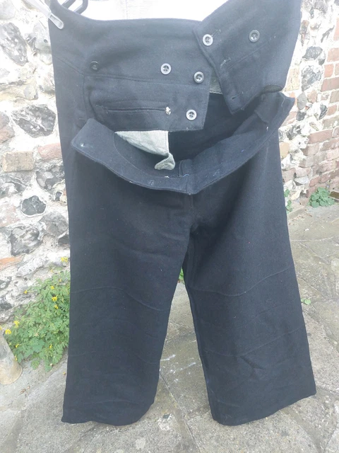 WW2 ORIGINAL SQUARE Rig Bell Bottom Trousers Navy Royal Naval £60.00 ...