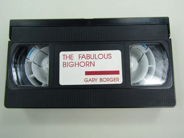 VTG THE FABULOUS Bighorn VHS Tape Gary Borger The Skills of Flyfishing ...