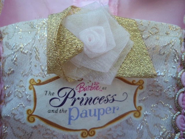 BARBIE PRINCESS AND the Pauper fancy dress costume, age 7/8yrs, height ...