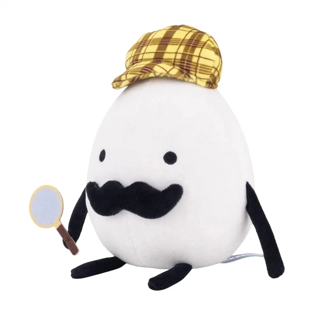 9.8 INCH SECRET Staycation Detective Egg Plush Doll Game Character ...
