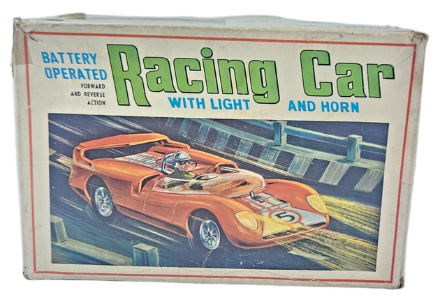 MARX MODEL DE Tomaso P70 Racing Car Battery Operated Vintage 1965 Hong ...
