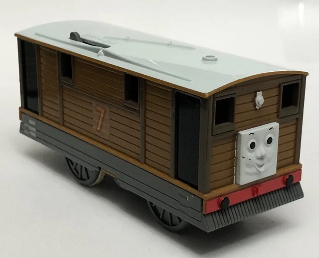 THOMAS & FRIENDS TrackMaster Toby Tram Motorized Train Engine TOMY 1996 ...
