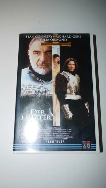 DER 1. RITTER Sean Connery Richard Gere Julia Ormond VHS VIDEO Kassette EUR 1,00 - PicClick DE