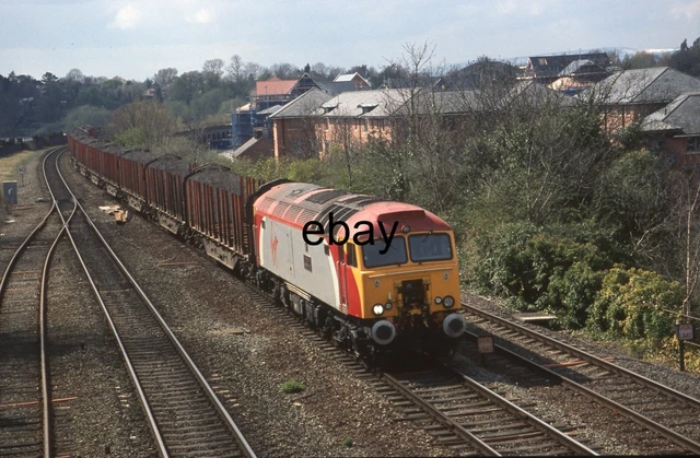 35MM RAILWAY SLIDE- Virgin Diesel Loco Class 57. 57313 @ Chester £2.99 ...